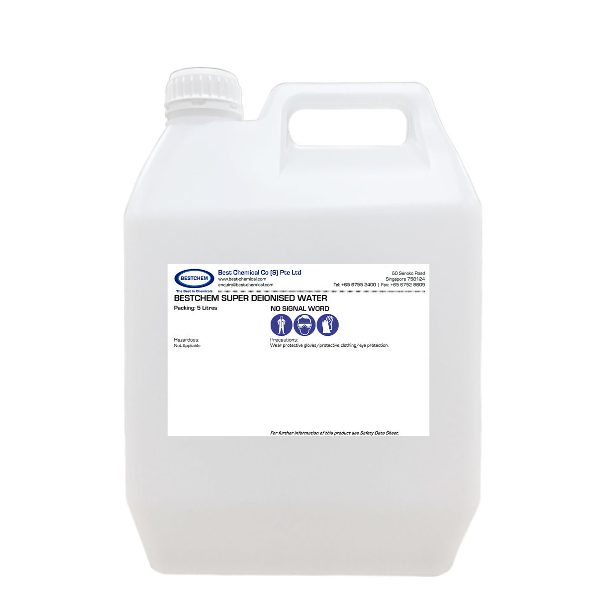 Bestchem Super Deionised Water – Best Chemical Co (S) Pte Ltd