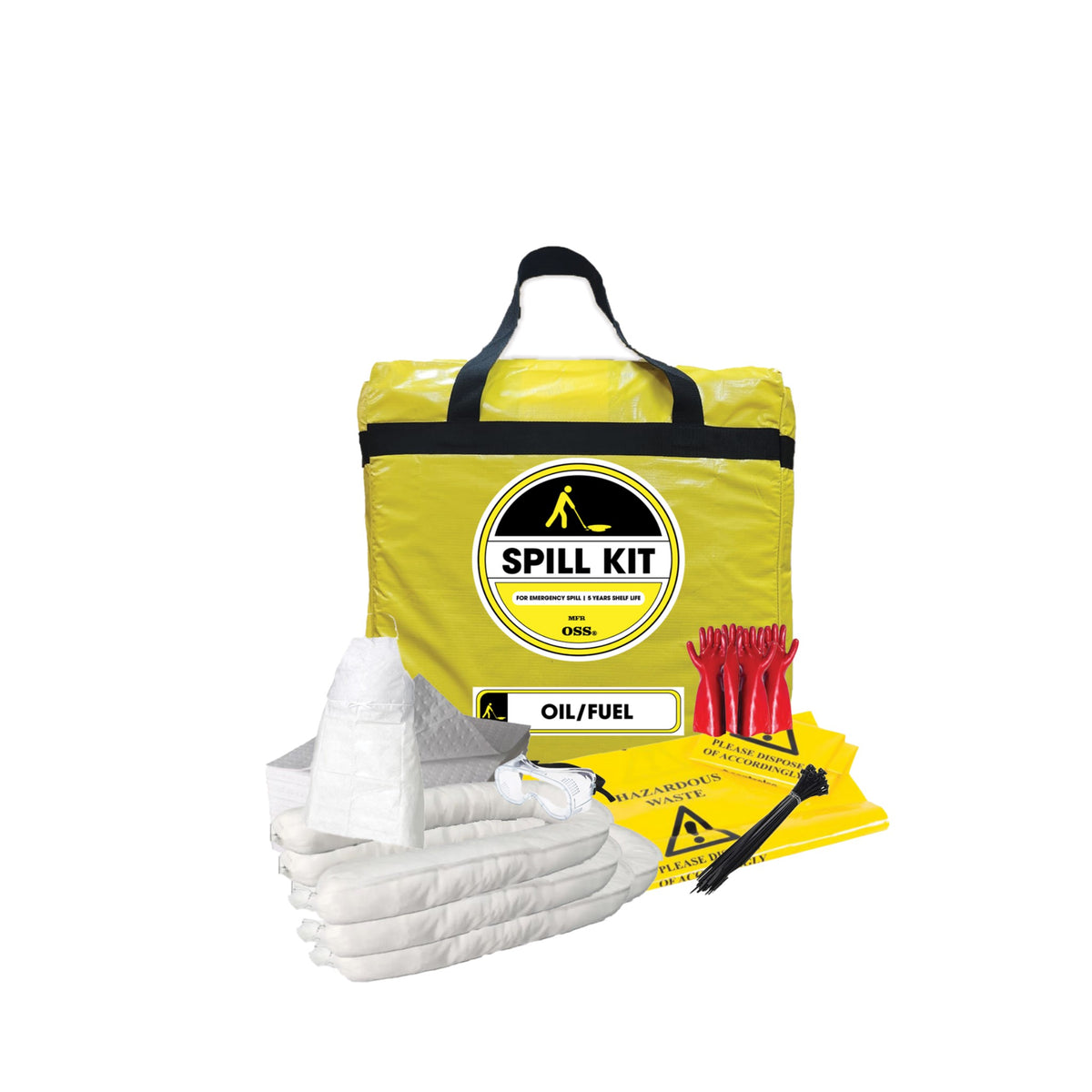 Spill Kit (Oil/Fuel) - 40 Litres (Nylon Bag Type) – Best Chemical Co (S ...